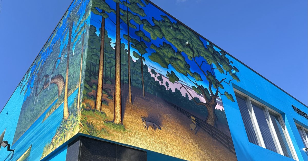 Mural at the Visitor’s Center - “Around the Corner” | Ocala / Marion ...